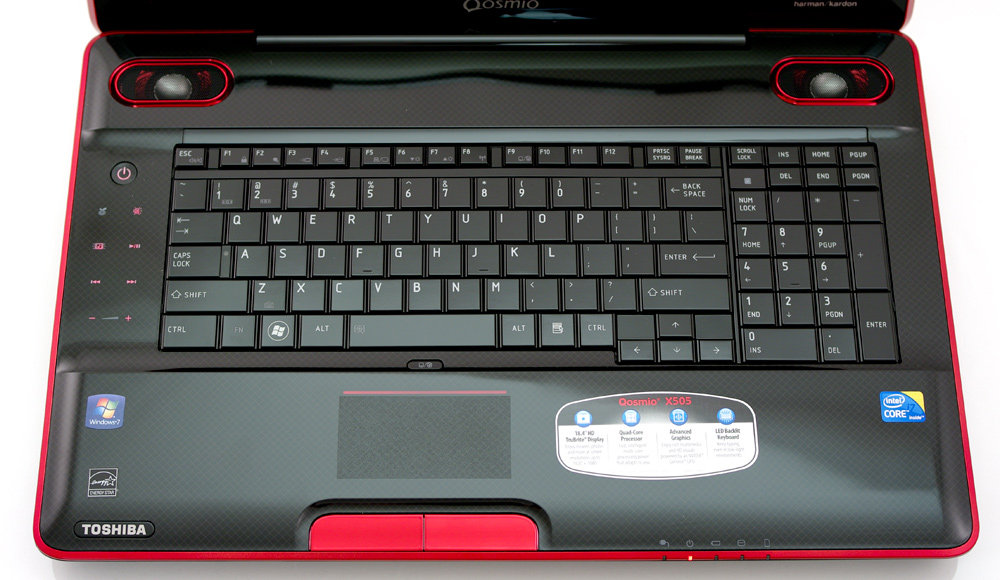 Toshiba Qosmio X505 Review